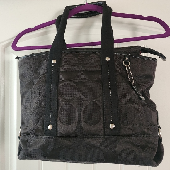 Coach | Bags | Authentic Coach Designer Bag Black | Poshmark
